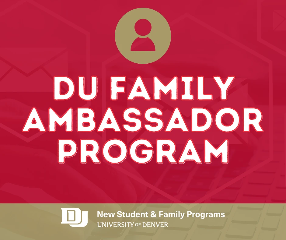 Apply Today-Join the DU Family Ambassador | DU Family Experience
